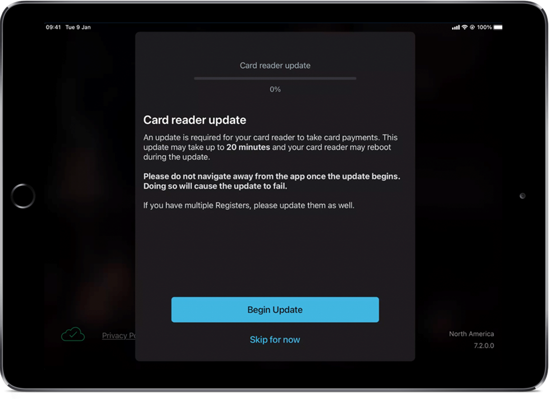 Card Reader Updates
