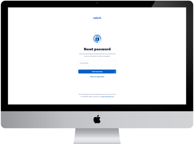 Forgot Password and Password Guidelines