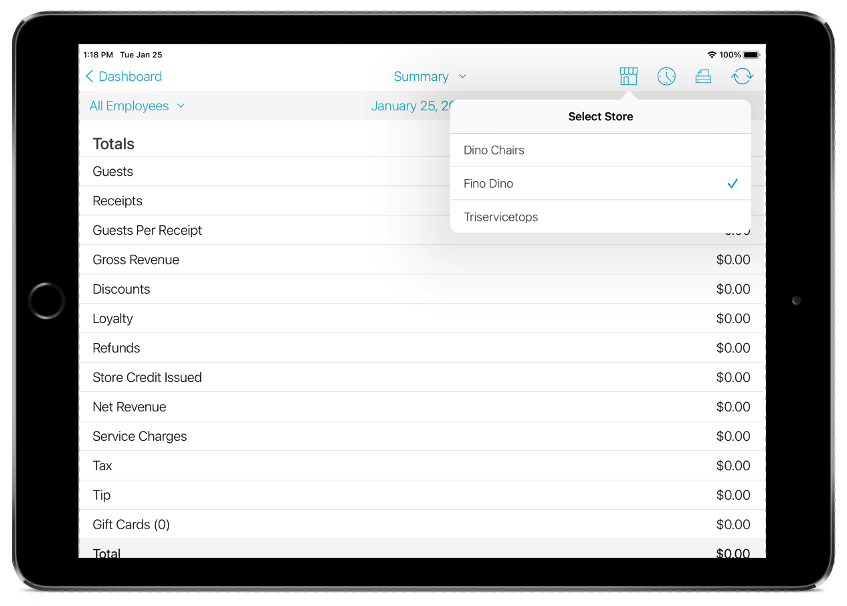 Multi Location Accounts