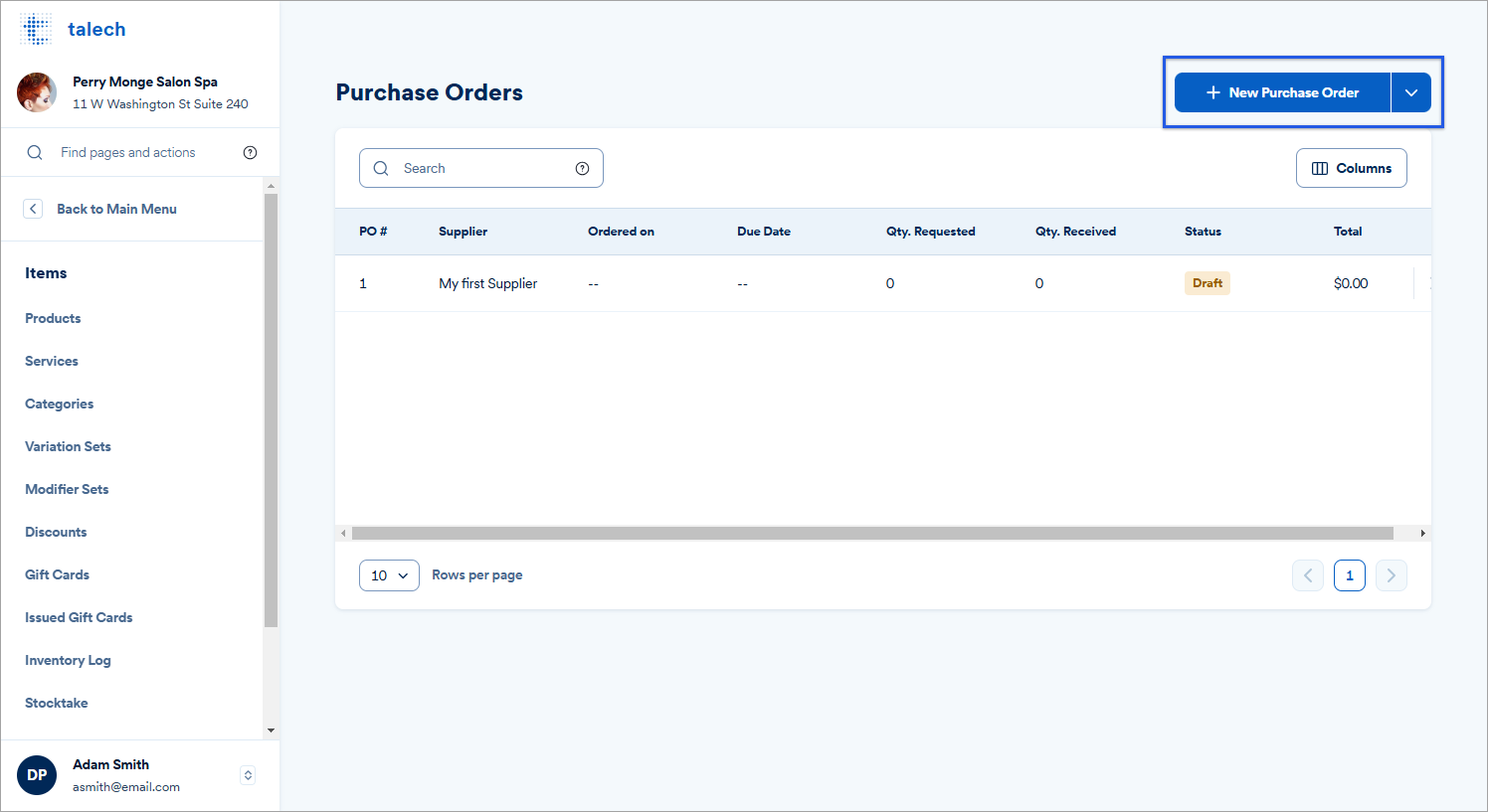 Purchase Orders Guide