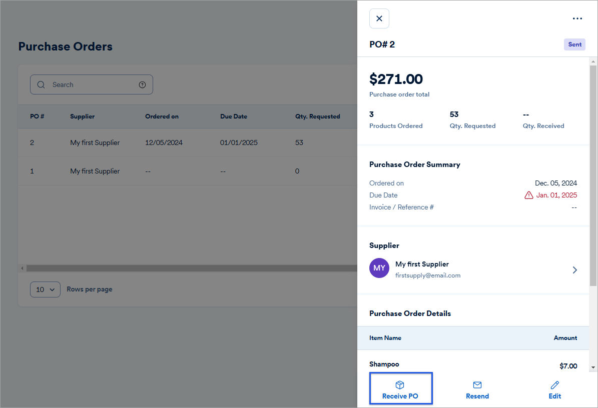 Purchase Orders Guide