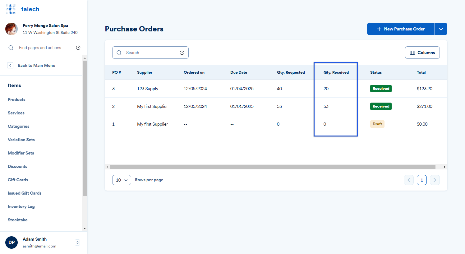 Purchase Orders Guide