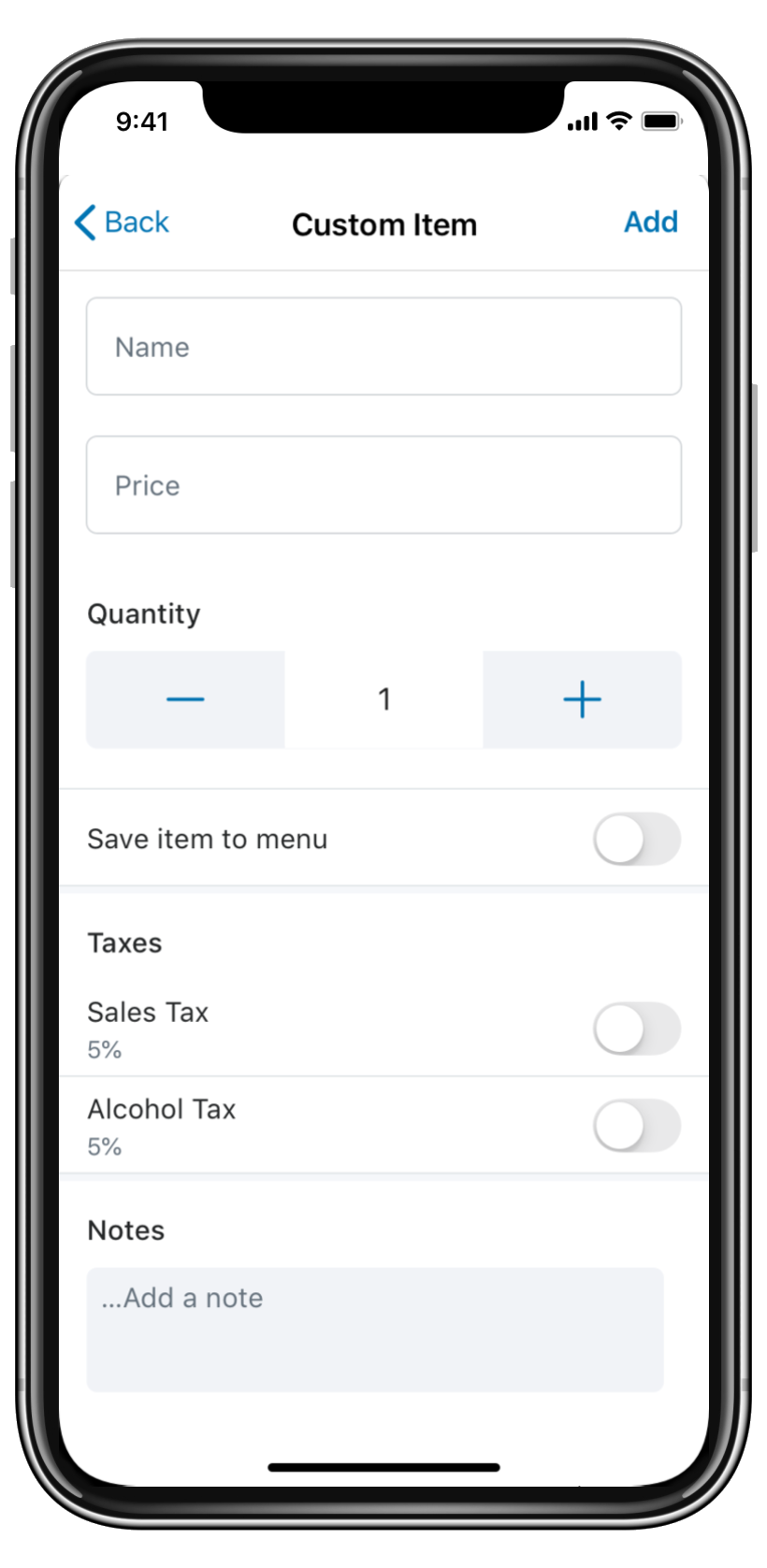 talech Mobile Invoices