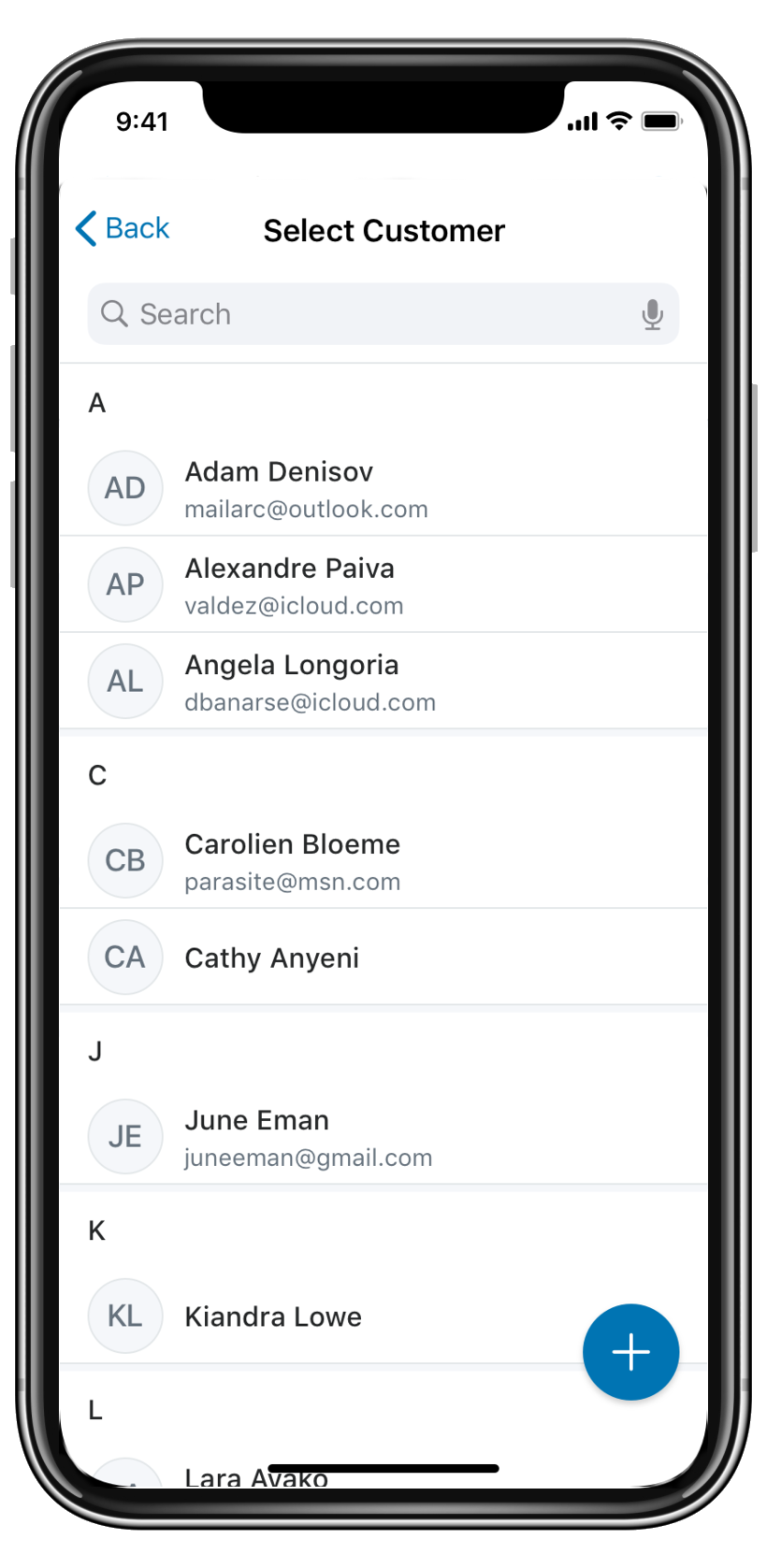 talech Mobile Invoices