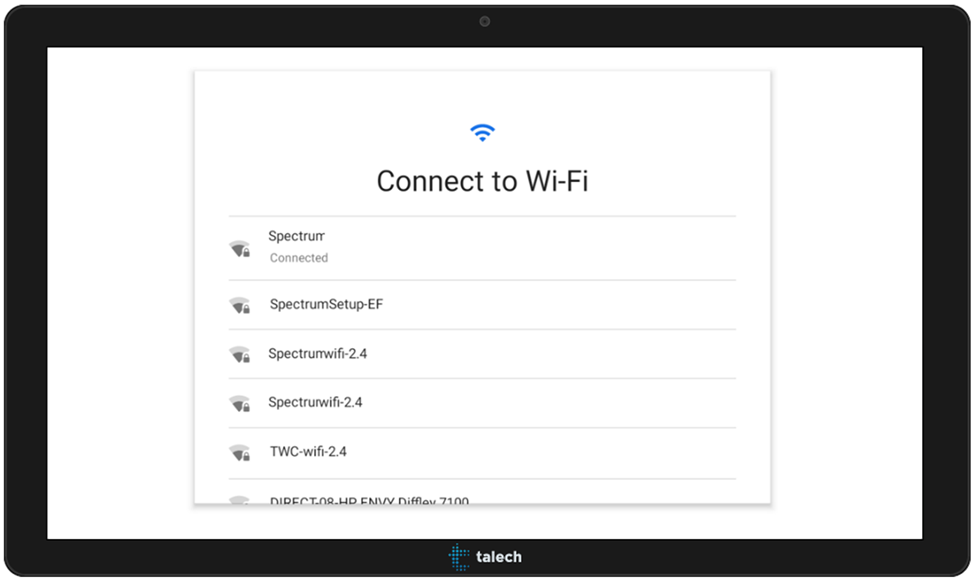 talech Register Setup