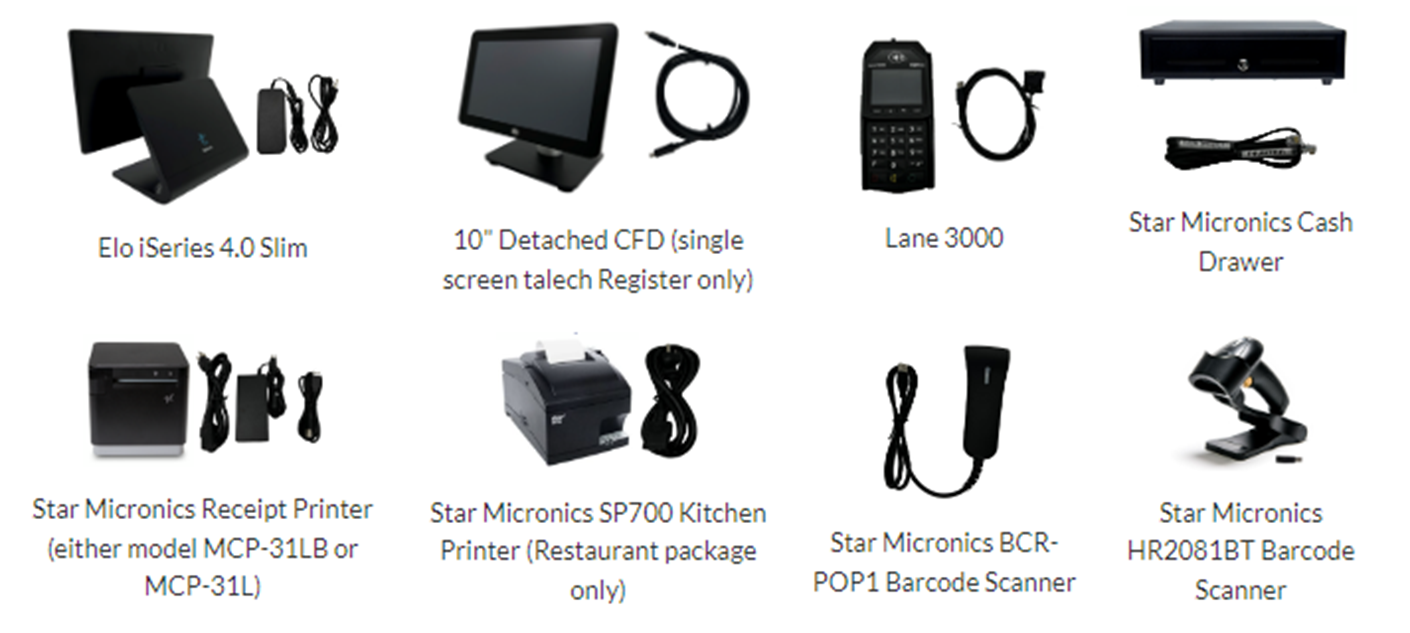 talech Register Setup