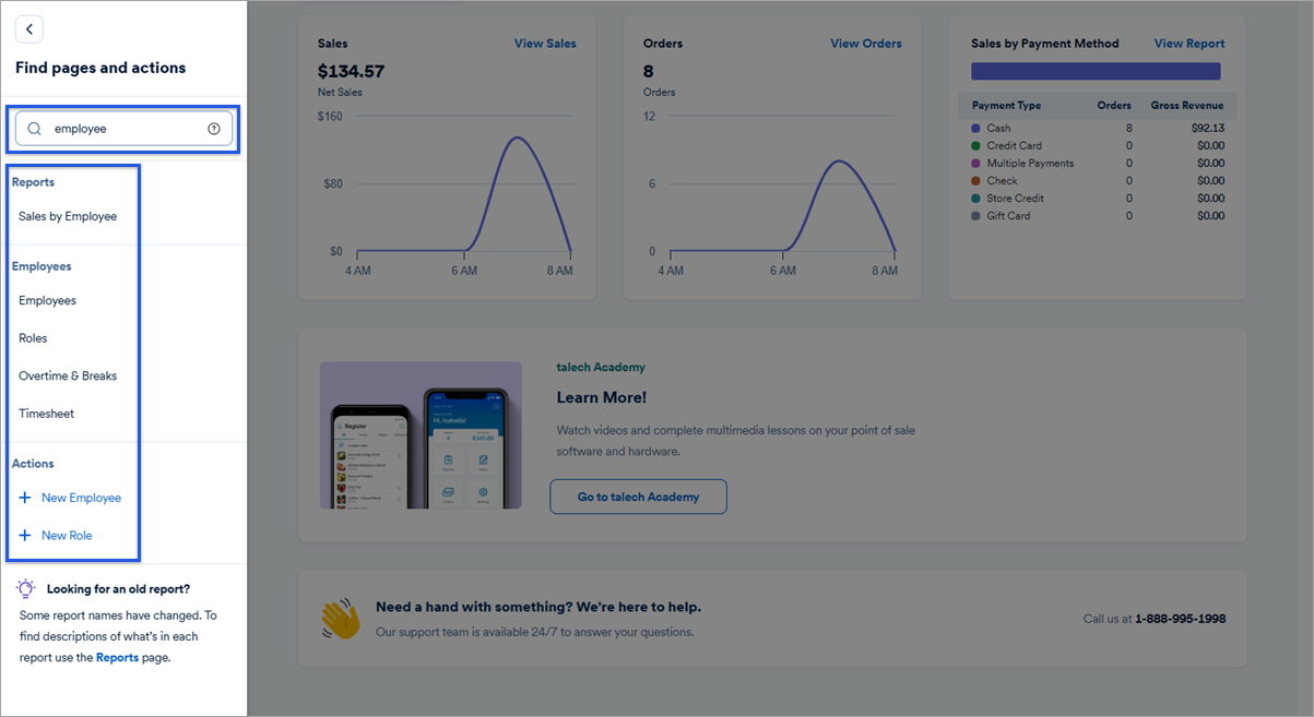 talech.com Home Page