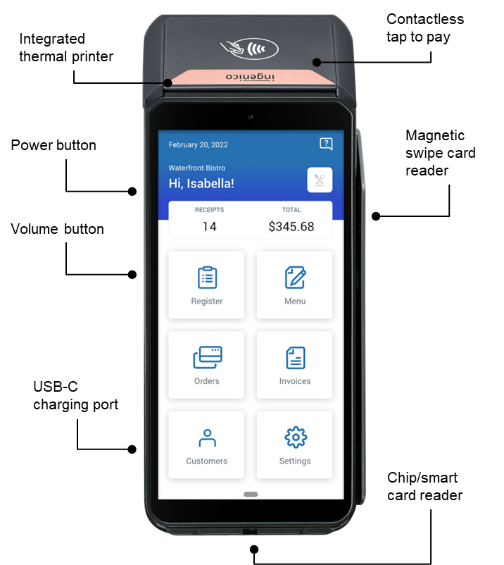 talech Terminal Setup