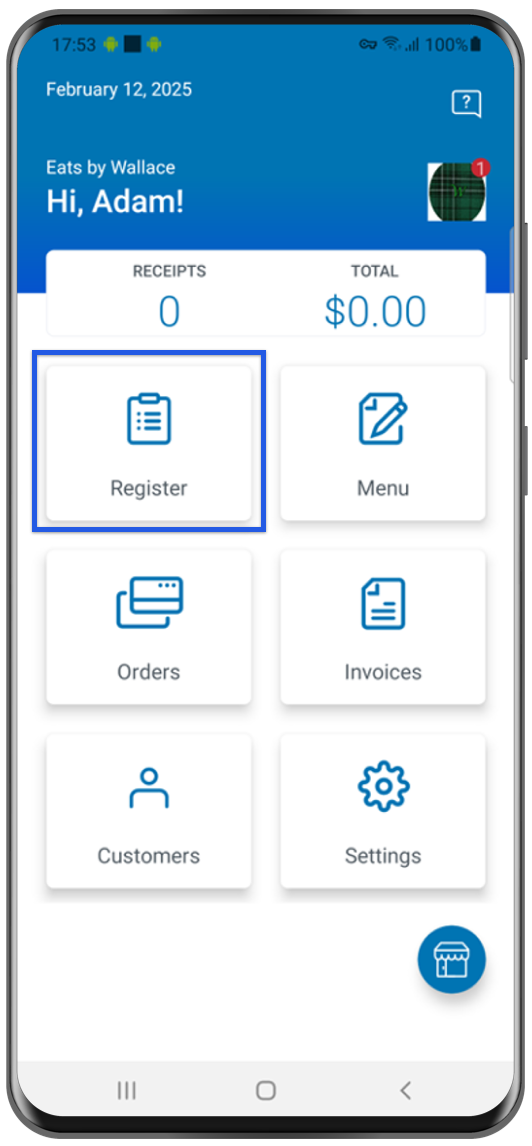 How to Run a Test Transaction on talech Mobile