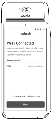 talech Terminal Quick Start Guide