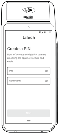talech Terminal Quick Start Guide
