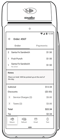 talech Terminal Quick Start Guide