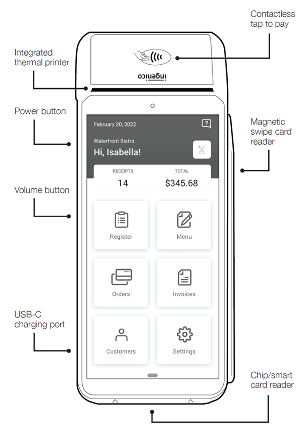 talech Terminal Quick Start Guide