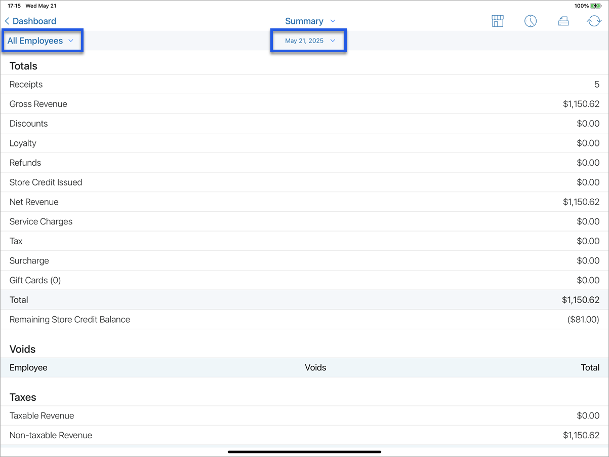 Summary Report on talech Register