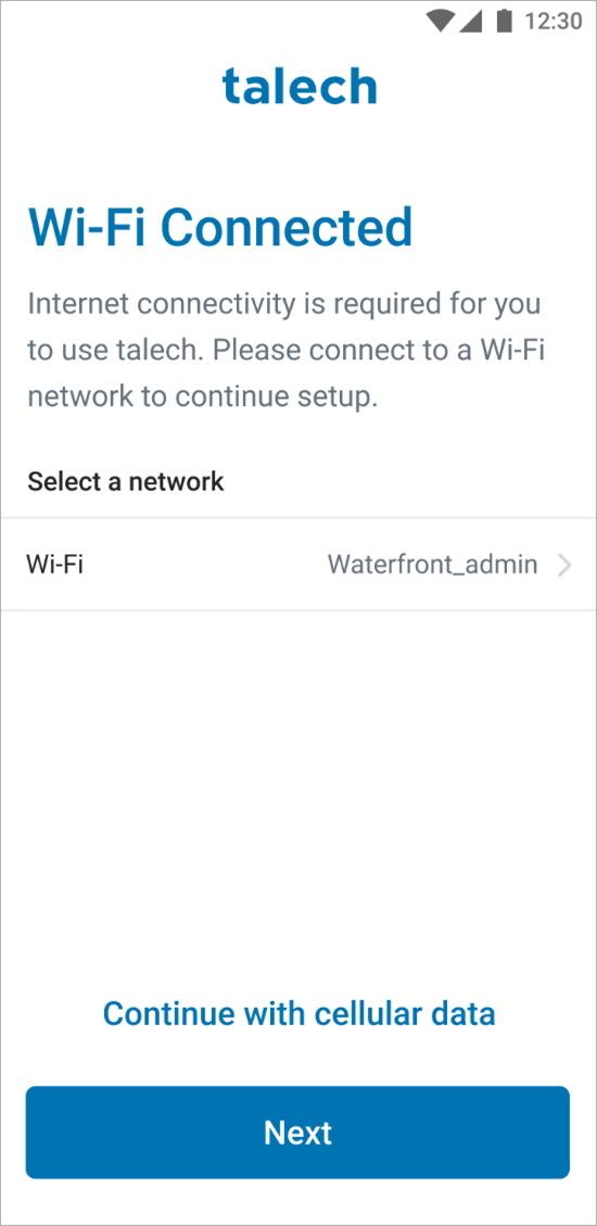 talech Terminal Quick Start Guide