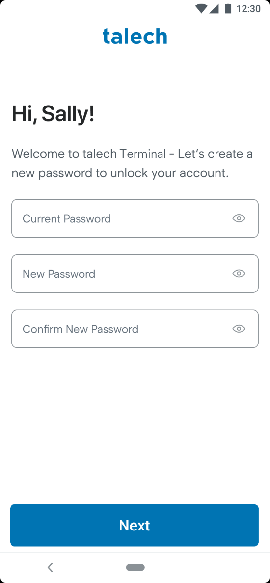 talech Terminal Quick Start Guide