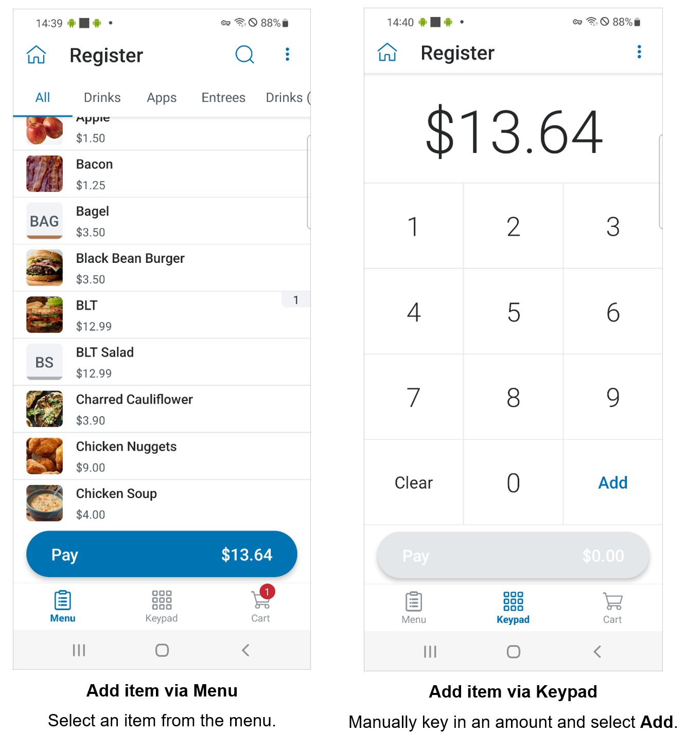 talech Terminal Quick Start Guide