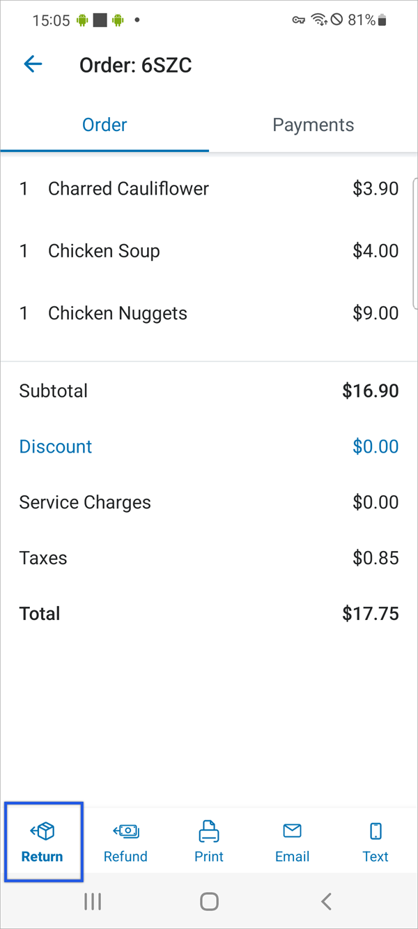 talech Terminal Quick Start Guide