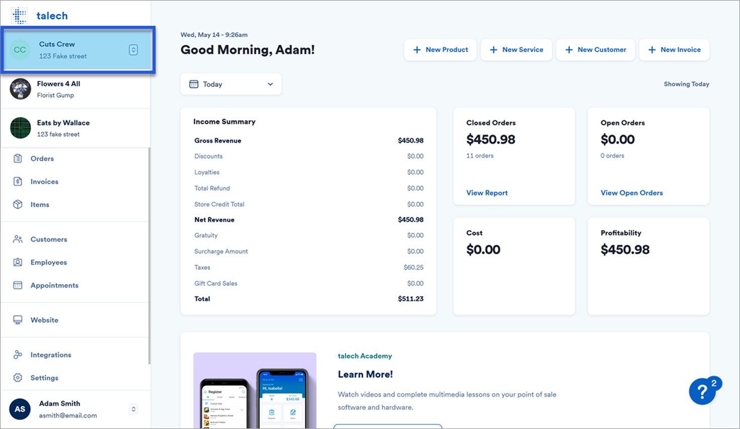 Multi Location Accounts