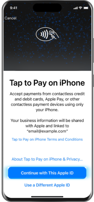 Accept contactless payments with Tap to Pay on iPhone and talech Mobile