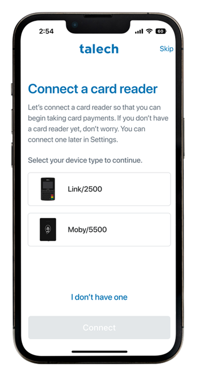 Getting Started with talech Mobile